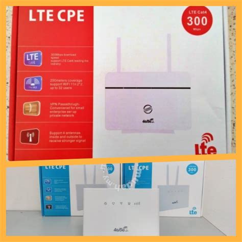 [ Ready Stock ] Modem Router Mod Wifi Unlock All Telco Modified Unlimited Hotspot 4g Lte