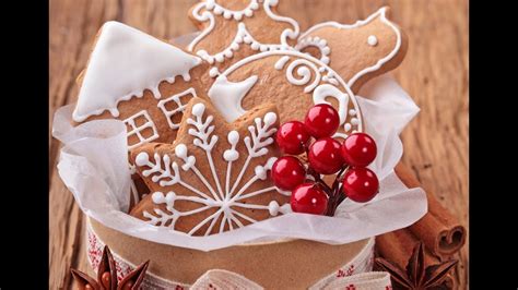 Новогоднее печенье идеи оформления Youtube
