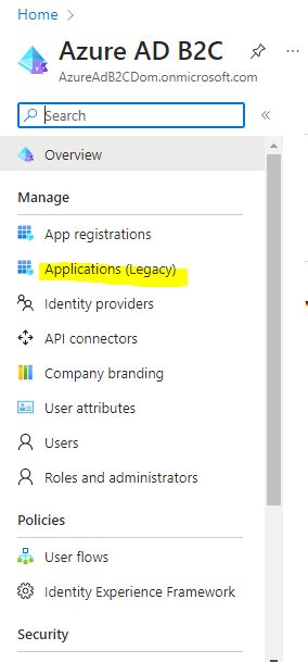 Integrate Azure Ad B2c With Net Core Application