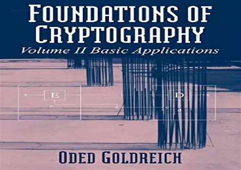 Ppt [read Pdf] Foundations Of Cryptography Volume 2 Basic Applications Full Powerpoint