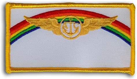 United States Navy Vp 17 White Lightnings Ac Nametag 1946