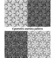 4 Paradox Zentangle Patterns Royalty Free Vector Image