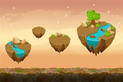 무료로 다운로드 가능한 Island Background 벡터 And 일러스트 Freepik