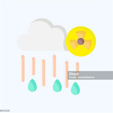 아이콘 핵 비 핵 기호와 관련이 있습니다 플랫 스타일 심플한 디자인 편집 가능 간단한 그림 3차원 형태에 대한 스톡 벡터 아트 및 기타 이미지 Istock