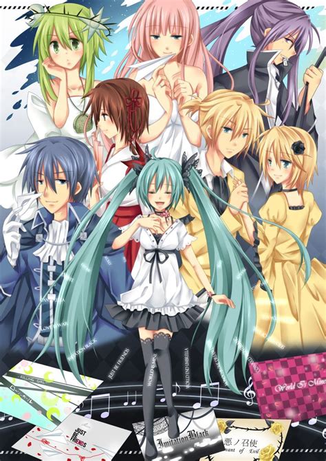 Hatsune Miku And Friends Wallpaper