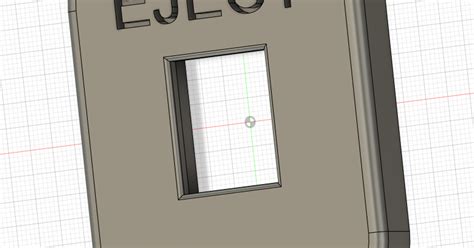 Eject Cover For Frunk Release By Matt Kay Download Free Stl Model