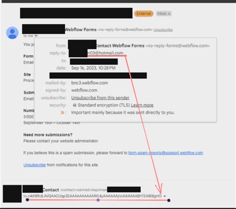 Reply To Function For Form Submissions Doesnt Work Correctly With