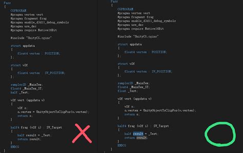 Dxc Compiled Shader With Native16 Bit Support Fail To Get Material Passed Variable Value Unity