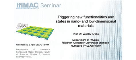 Triggering New Functionalities And States In Nano And Low Dimensional