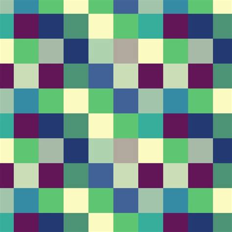 Premium Vector Geometric Simple Pattern Seamless With Squares Beige Green Blue Crimson Vector