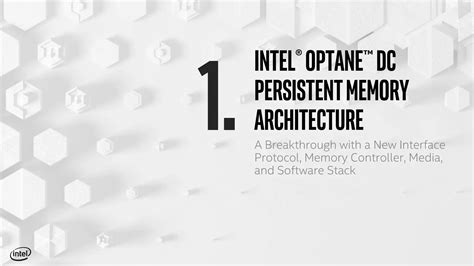 Intel Optane Data Center Persistent Memory Pdf