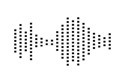 Sound Wave Or Voice Message Icon Music Waveform Track Radio Play