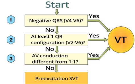 Brugada Stuerer Algorithm Vt Vs Pre Excited Svt Ecg