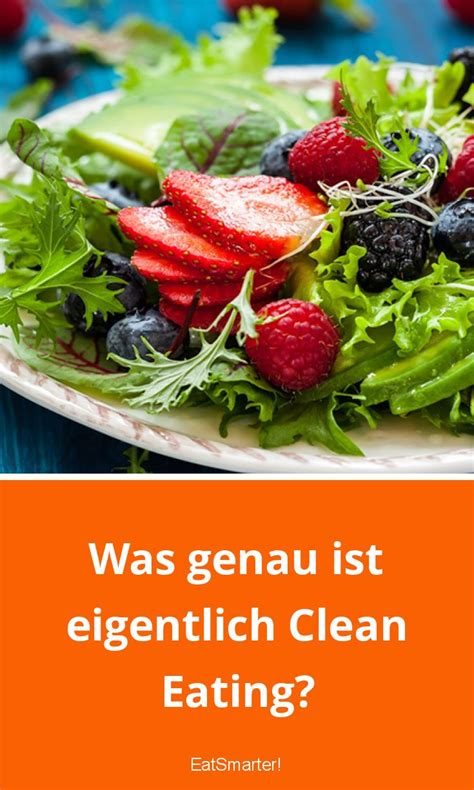 Clean Eating Speiseplan Eat Smarter