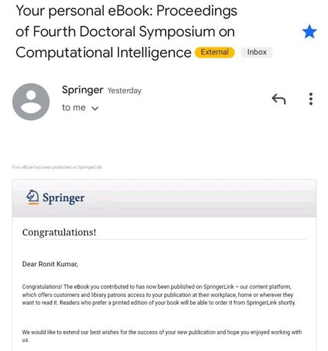 Ronit Kumar On Linkedin Research Publication Machinelearning