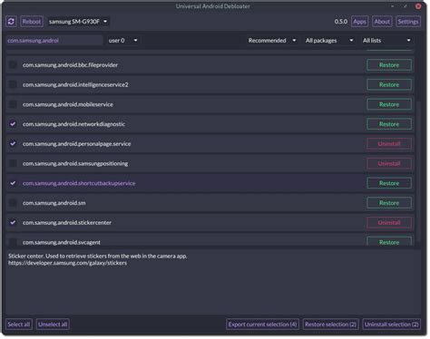 Github 0x192 Universal Android Debloater Cross Platform Gui Written In… Bertrand Leclercq