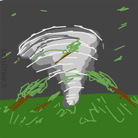 How To Draw Tornado Nztxffpew Png LetsDrawIt