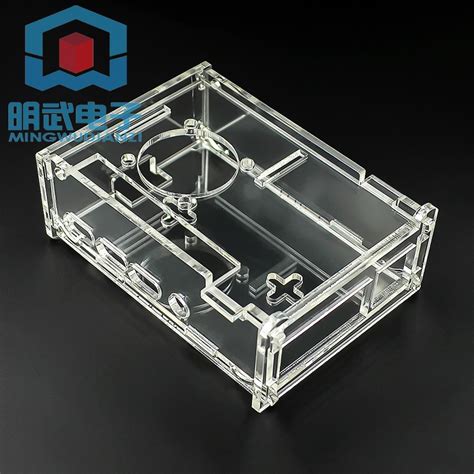 เคสอะคริลิคใส สําหรับ Raspberry Pi 34 Model B Raspberry Pi 3 พร้อม