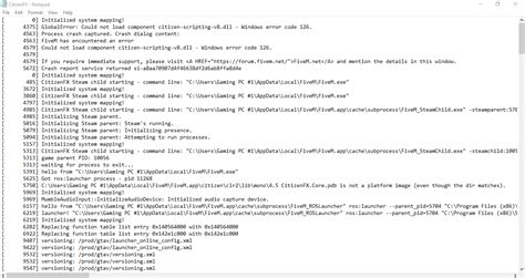 I Have An Error Even Though Ive Unistalled And Reinstalled Fivem That