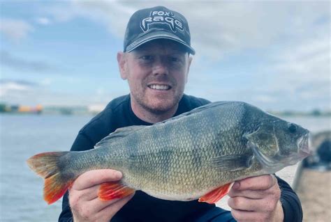 Big Perch Whips Up A Storm Matt Huxtable Angling Times