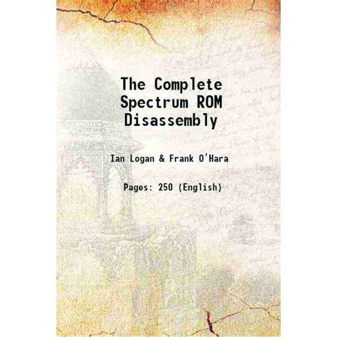 The Complete Spectrum Rom Disassembly 1983