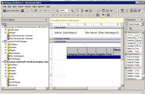 Kb18859 How To Display Attribute Elements From A Specific Dataset When Multiple Dataset Exist