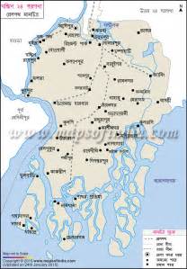 দক্ষিণ ২৪ পরগণা রেলপথ মানচিত্র South 24 Parganas Railway Map In Bengali