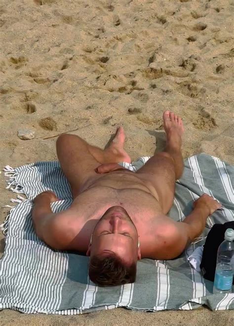 Handsome Naked At Beach Thisvid
