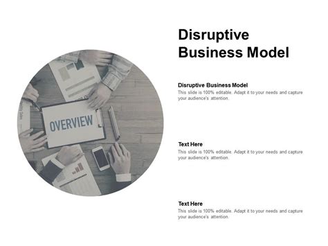 Disruptive Business Model Ppt Powerpoint Presentation Summary Tips Cpb Powerpoint Slides