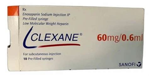Clexane 60mg Injection At Rs 450 Piece Clexane Enoxaparin Injection In Mumbai Id 2854004463933