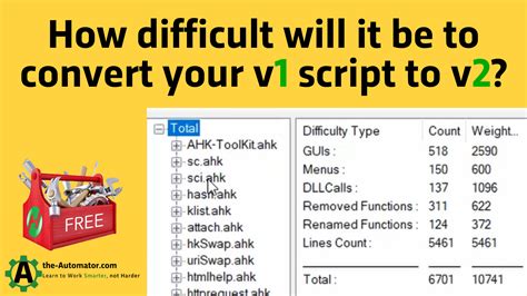 Tool For Converting Scite4autohotkey Scripts To Ahk V2