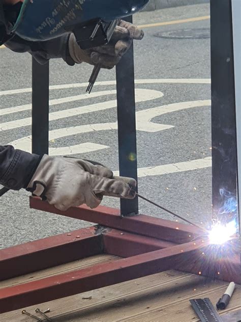 용인 출장용접 데크 철제 난간 용접 시공 네이버 블로그