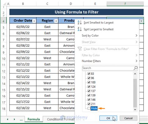 How To Hide Rows Based On Cell Value In Excel Methods Exceldemy