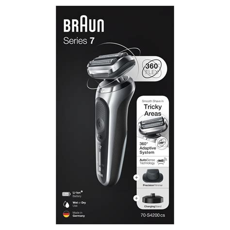 Электробритва Braun Series 7 70-S4200cs Silver купить в официальном ...