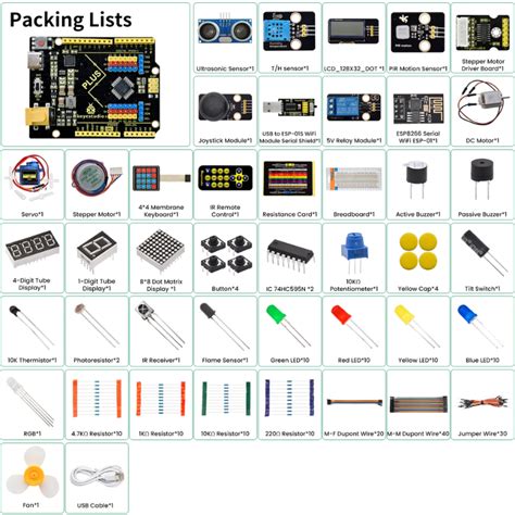 Keyestudio Complete Starter Kit For Arduino Keyestudio Complete Starter Kit For Arduino