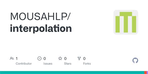 GitHub MOUSAHLP Interpolation