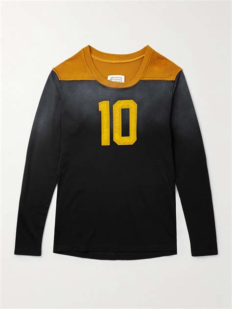 Maison Margiela Appliquéd Jersey T Shirt For Men Mr Porter