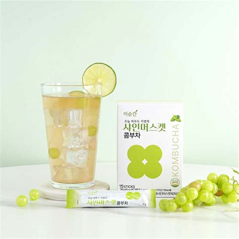 이순간 샤인머스켓 콤부차 여름 상큼한 콤부차 분말 스틱 티몬