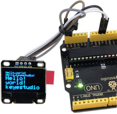 Ks Keyestudio OLED Display OLED Module Keyestudio Wiki
