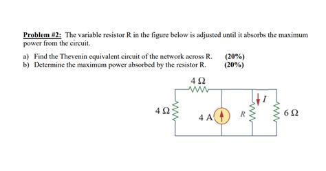 Solved Problem The Variable Resistor R In The Figure Chegg