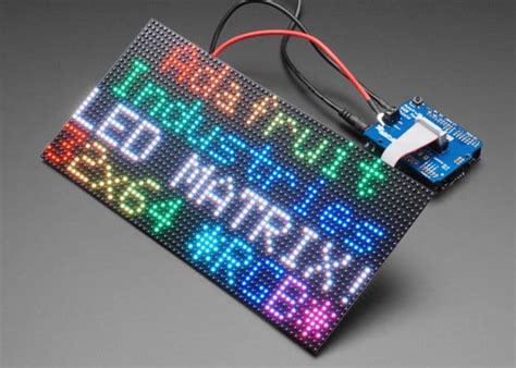 Arduino RGB Matrix Shield Geeky Gadgets