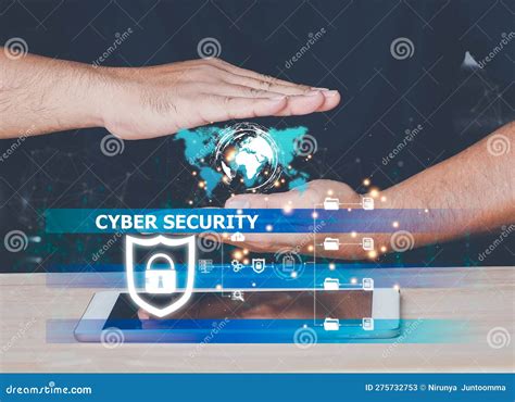 Cybersecurity Concept User Privacy Security And Encryption Internet