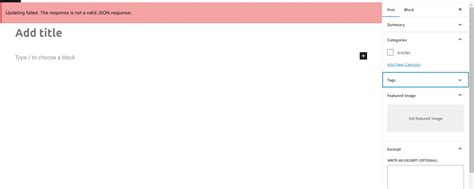 Wordpress Invalid Json Response Simple Fixes For A Frustrating Problem Netidex