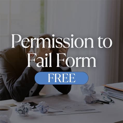 Permission To Fail Form Reliabilityx