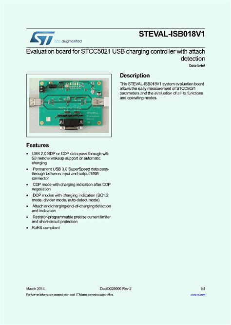 Steval Isb018v18404106pdf Datasheet Download Ic On Line