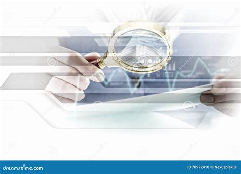 Analyzing Sales Data Stock Photo Image Of Report Discovery 70972418