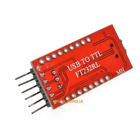 Ft232rl Ftdi Usb 3 3v 5 5v To Ttl Serial Adapter Module Duinolk The Biggest Arduino Online