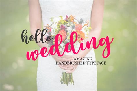 Hello Wedding Free Font Of The Week Font Bundles