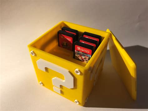 Super Mario Question Block For Nintendo Switch By Printuin Download Free STL Model