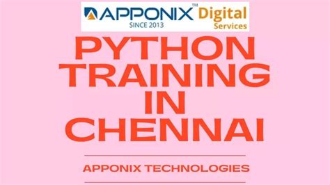 Ppt Python Training In Chennai Powerpoint Presentation Free Download